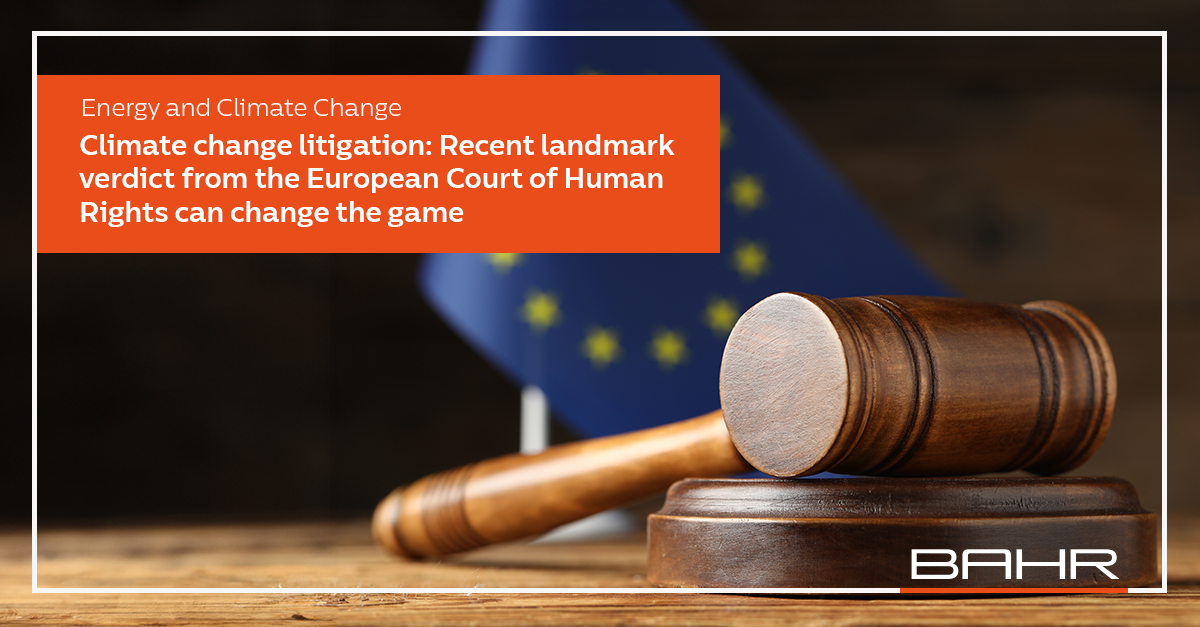 Climate change litigation: Recent landmark verdict from the European ...